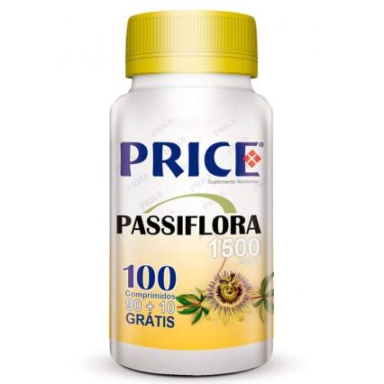 Price Passiflora 1500mg 90 comprimidos + 10 grátis - Ecoonatural