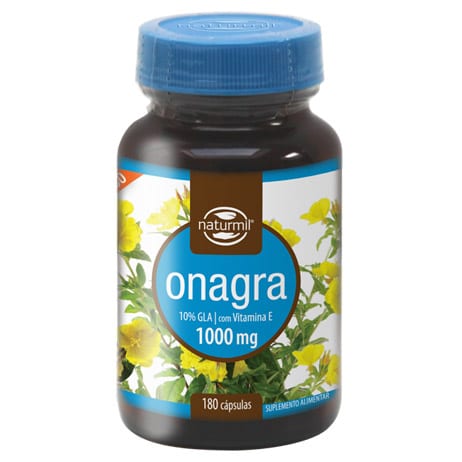 Naturmil Onagra 1000mg 180 cápsulas - Ecoonatural